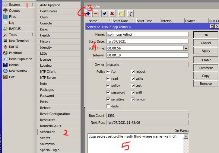 Cara Membuat Halaman Isolir User PPPoE Mikrotik